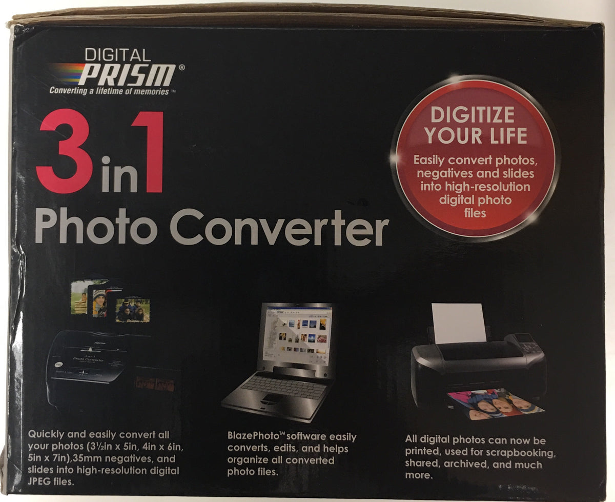 Digital Prism 3 in 1 Photo Converter Digitize your Life Easily Convert ...