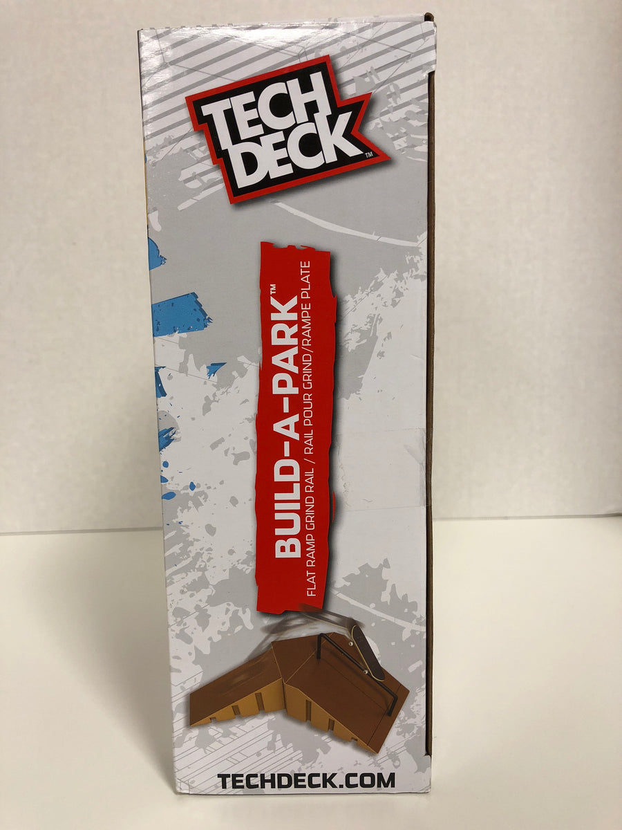 Tech Deck Build-A-Pack Flat Ramp Grind Rail Brown Ramp Rail – 1Solardeals