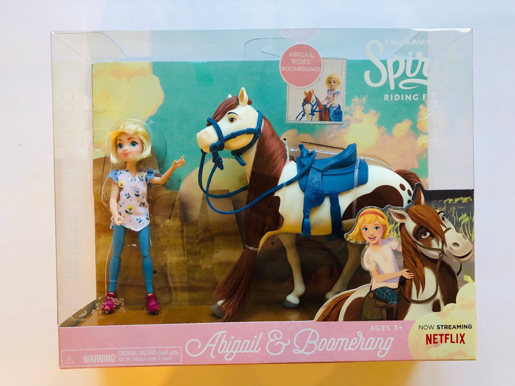 Dreamworks Spirit Riding Free Abigail & Boomerang Collectors Series ...