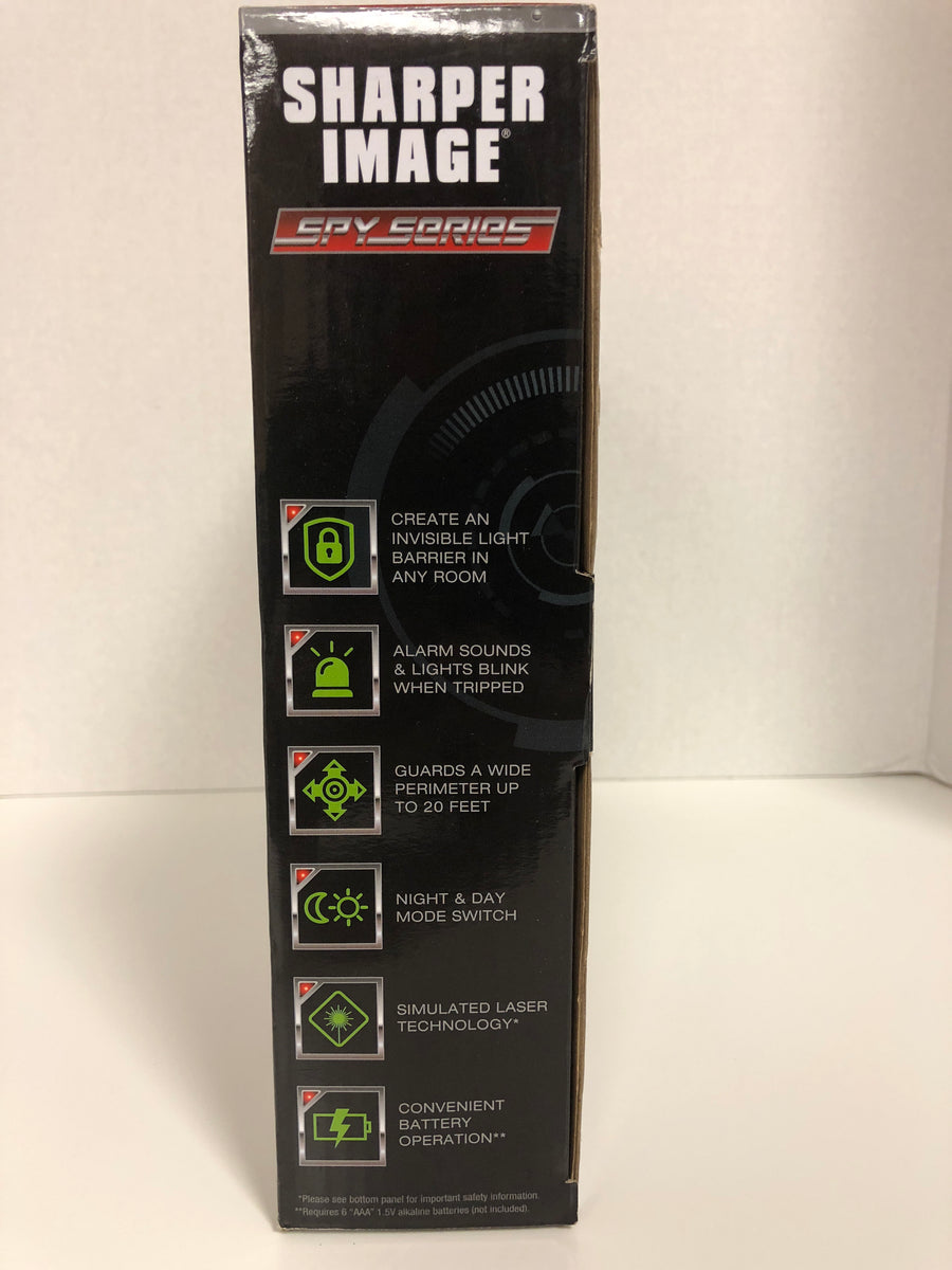 Sharper Image Secret Laser Shield Invisible Defense Network Spy Series ...