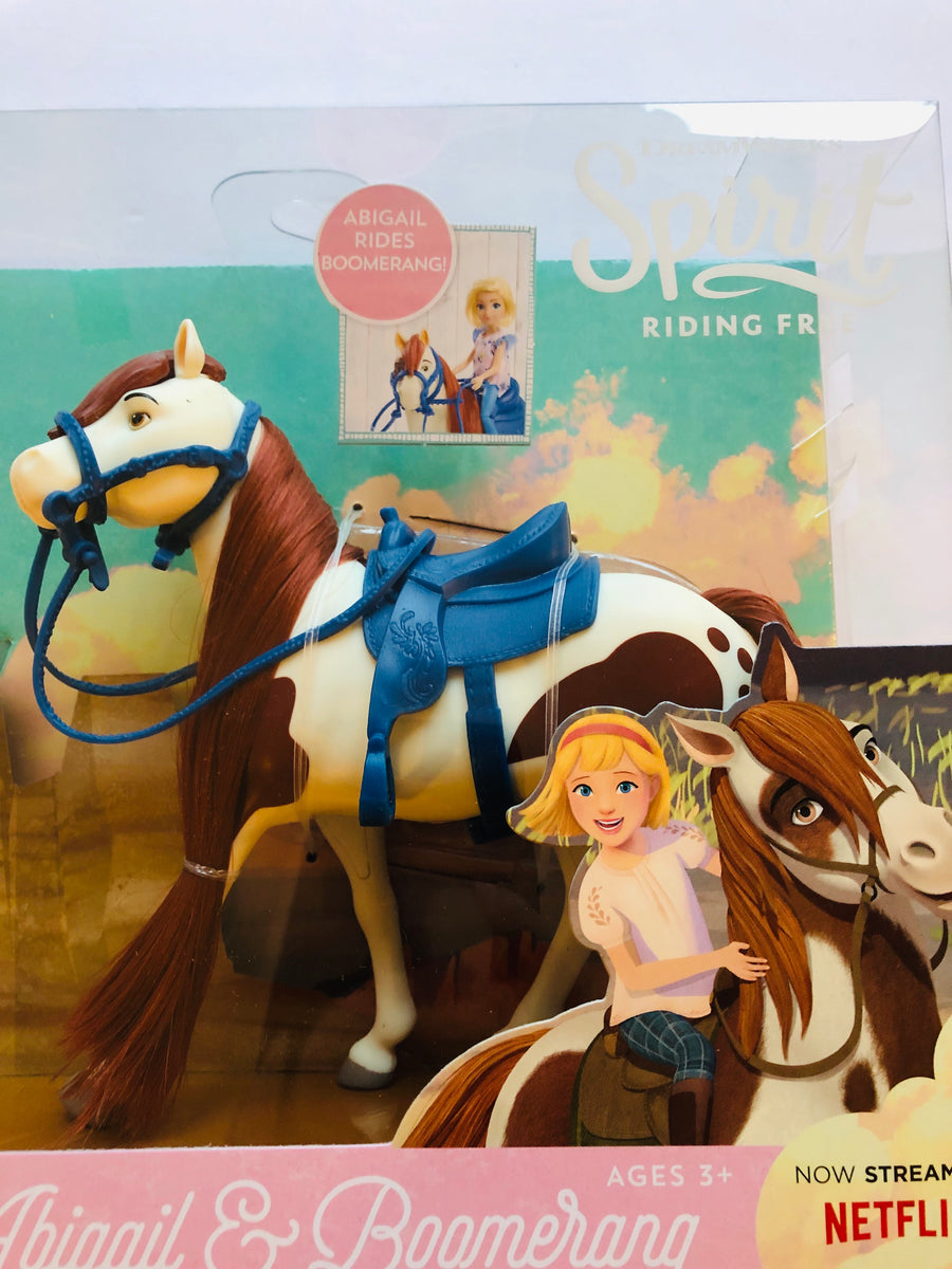 Dreamworks Spirit Riding Free Abigail & Boomerang Collectors Series ...