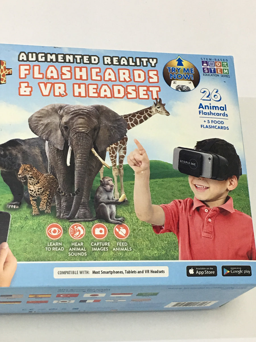 4D+ 26 Animal Zoo Augmented Virtual Reality Headset Stem VR+ Food ...