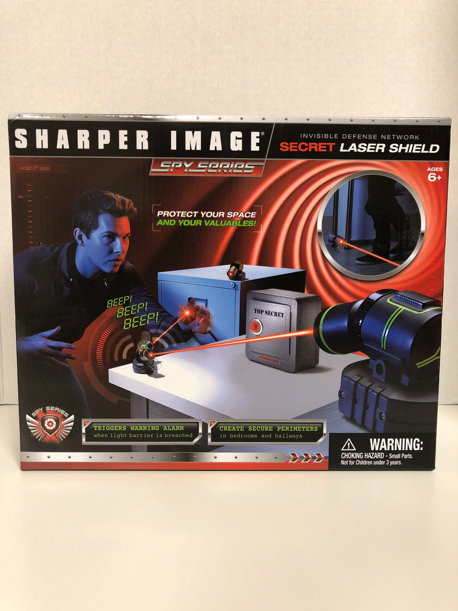 Sharper Image Secret Laser Shield Invisible Defense Network Spy Series ...