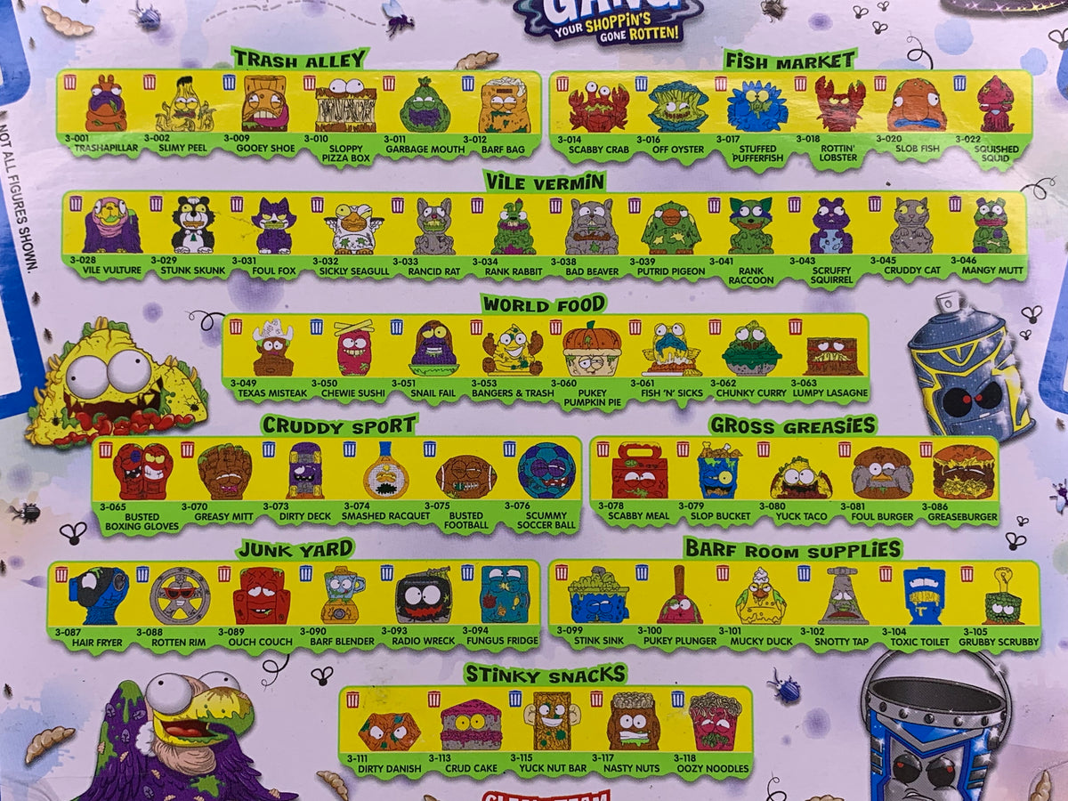 The Grossery Gang Putrid Power S3 Children Playset Busted Boxing Glove ...